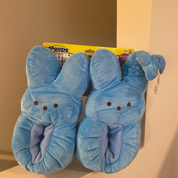 Dan Dee | Shoes | Dan Dee Kids Unisexpeeps Easter Blue Slipperssize 31 ...